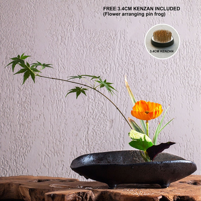 Handmade Boat Shape Ceramic Ikebana Vase/japanese Flower - Etsy UK