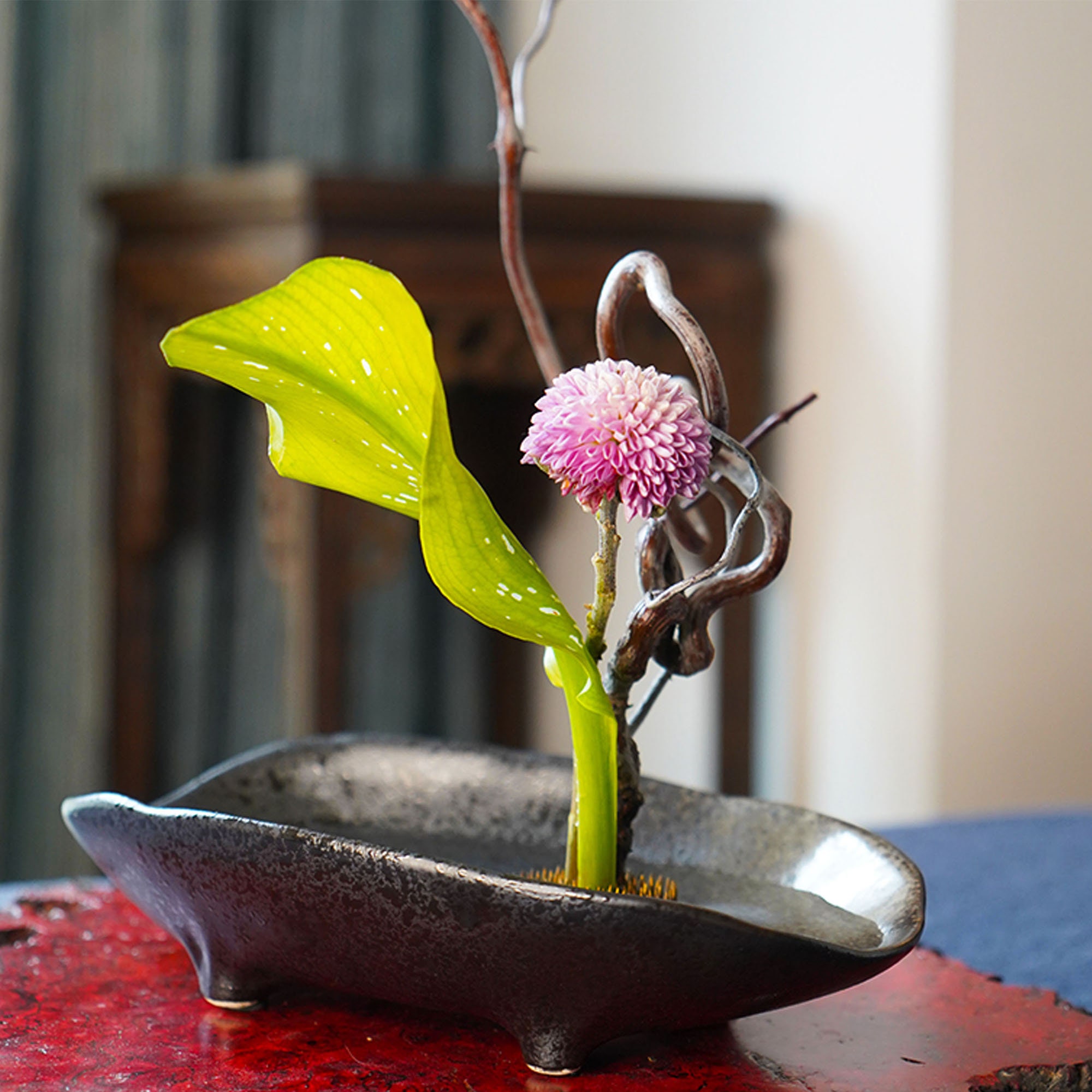 Handmade Boat Shape Ceramic Ikebana Vase/japanese Flower - Etsy UK
