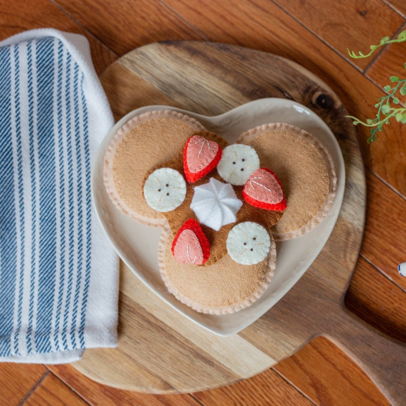 Felt Pancake Sewing Kit - Etsy