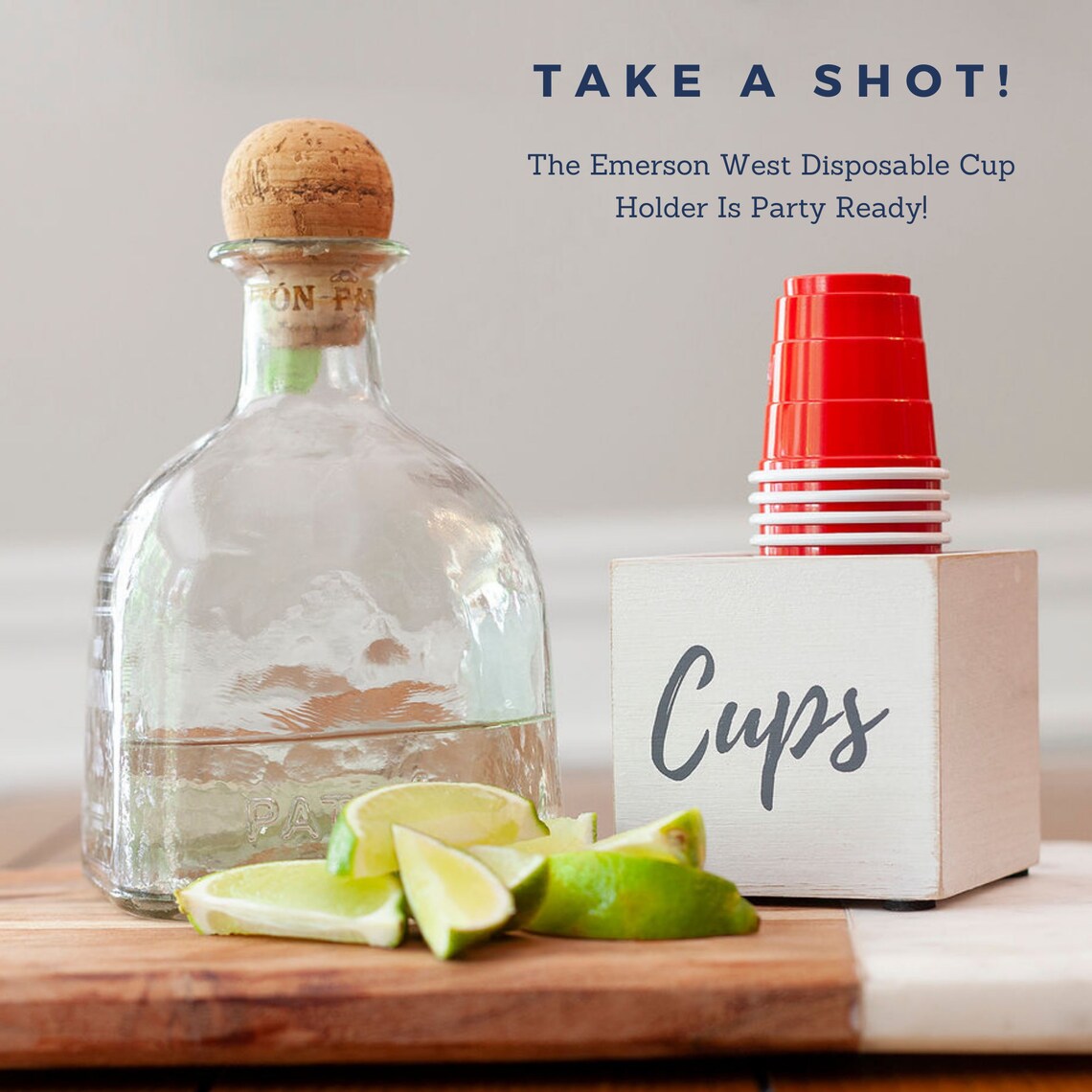 Farmhouse Dixie Cup Holder Bathroom Decor Bathroom Storage | Etsy