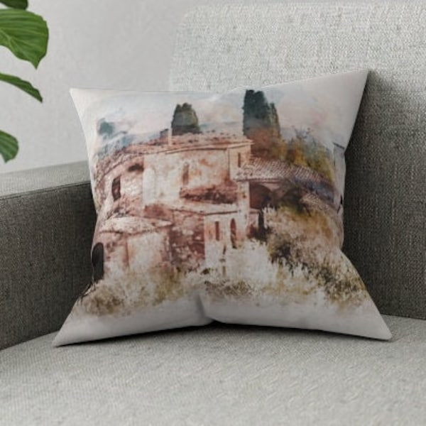 Tuscan Pillow - Etsy UK