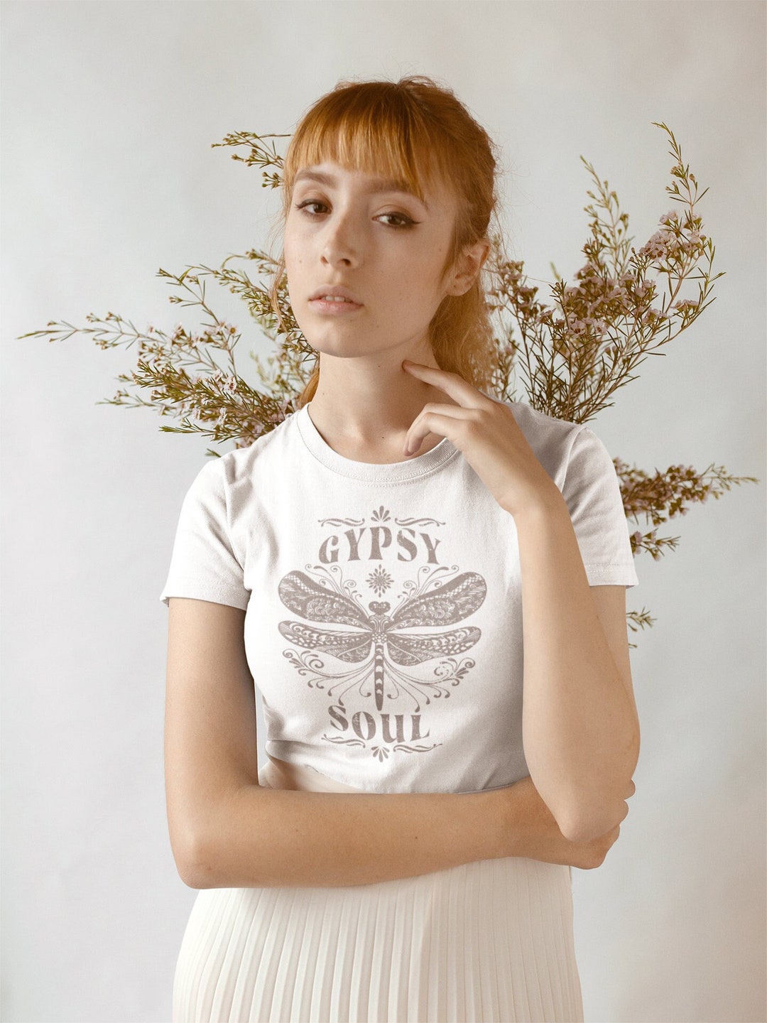 Gypsy Soul Shirt - Woman's Gypsy Soul Boho T-shirt, Gypsy Free Spirit ...