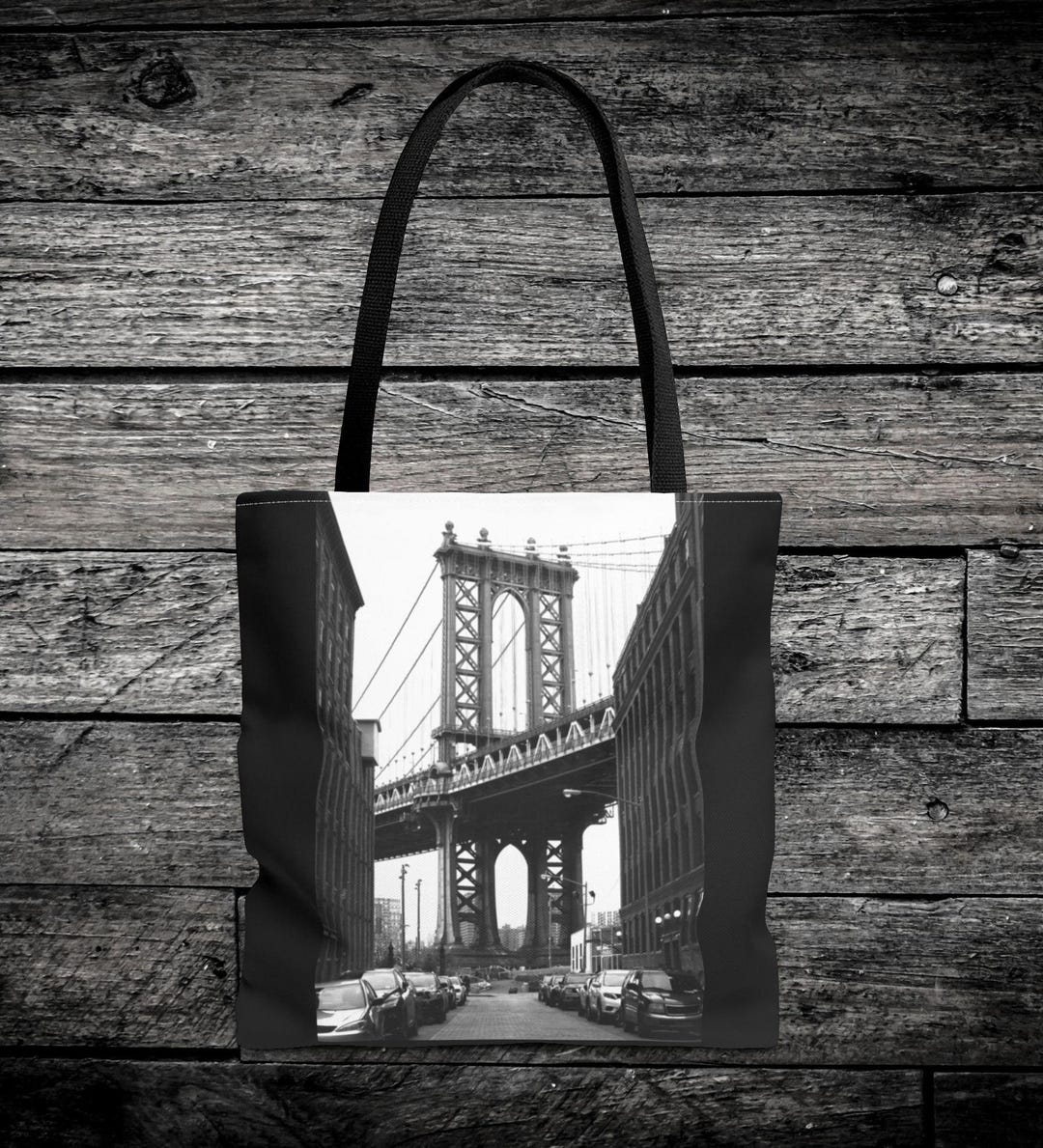 Brooklyn Bridge Tote Bag - New York City Landmark Accessory, Urban Chic ...