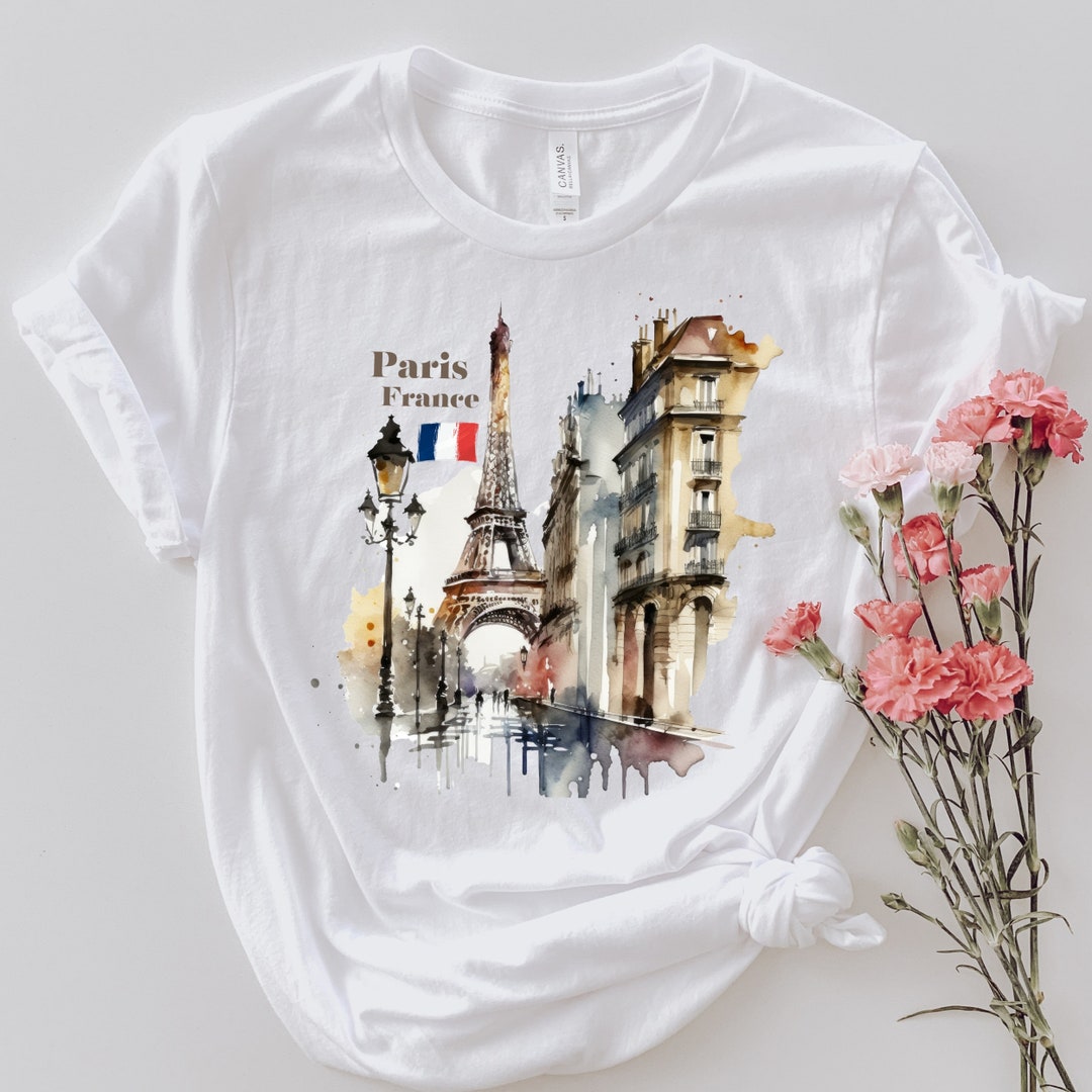 Paris France Shirt - France Shirt, Eiffel Tower Shirt, Gift for Paris ...