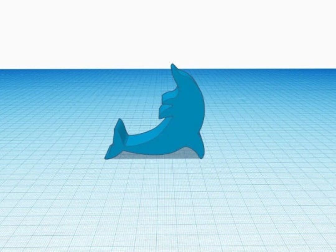 Cute Dolphin Cell Phone Stand STL File for 3D Print AND Gcode for ...