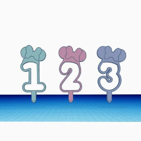 Cake Topper Stl File - Etsy