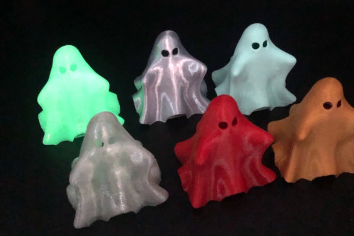 Little Ghost With Hat STL Files for 3D Print AND Gcode for - Etsy