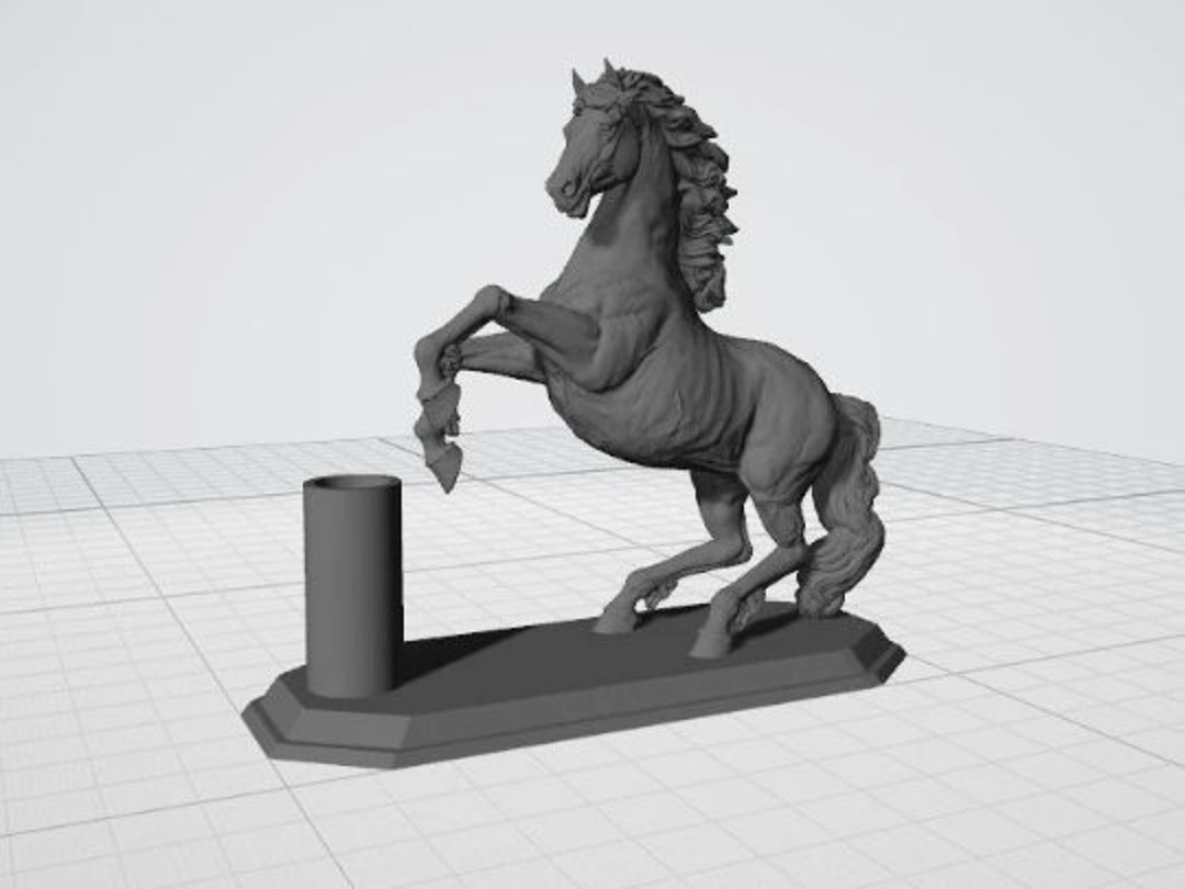 5.5 Horse Pen Holder Gcode/stl File for Creality Ender3 Longerlk4 ...