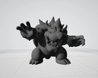 Bowser 3d Print - Etsy