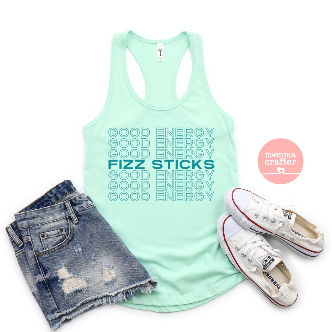 Fizz Sticks Racerback Tank Top, Bon Babe, Arbonne Shirt, Fizz Shirt ...