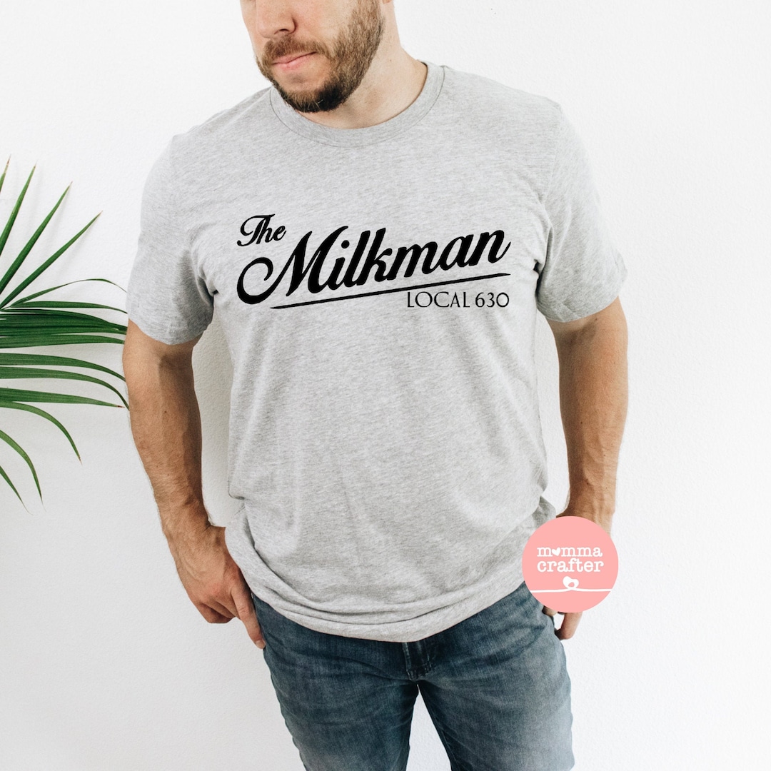 Funny Men's Milkman Shirt, New Dad Gift, Birthday for Him, Father's Day ...
