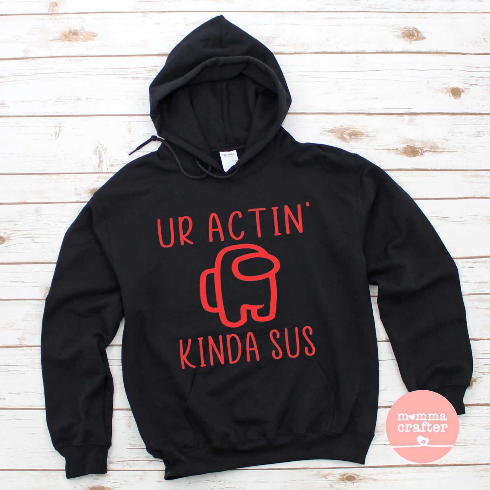 Black Among Us Hoodie Among Us Sweatshirt Kids Among Us | Etsy