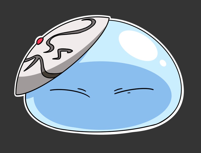 Rimuru Tempest With Shizu Mask Vinyl Sticker - Etsy