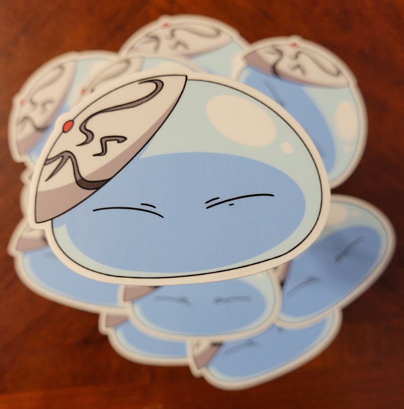 Rimuru Tempest With Shizu Mask Vinyl Sticker - Etsy