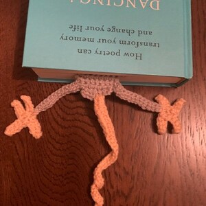 Squashed Rat Bookmark, Hand Crocheted, Quirky Mouse Bookmark, Ideal ...