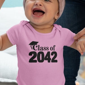 Graduation Year Baby - Class of 2042 - Graduation Year One Piece ...