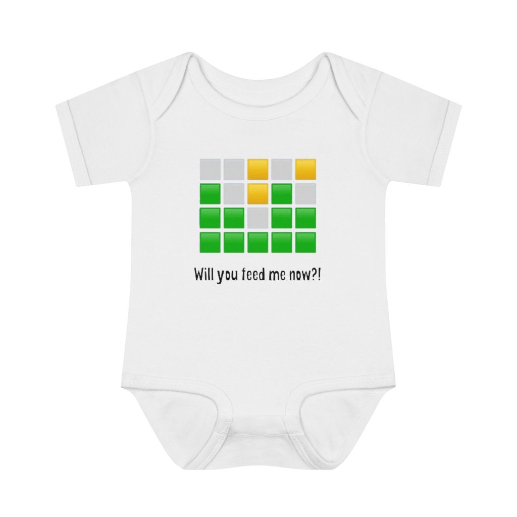Wordle Meme Baby One Piece Wordle Word Puzzle Funny Baby - Etsy Canada