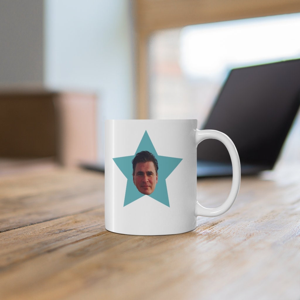 The Office Face Mug the Office Gifts the Office Star Mug | Etsy