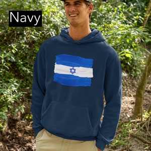 Israel Hoodie - Israeli Flag - I Support Israel - I Stand With Israel ...