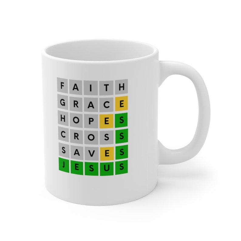 Jesus Wordle CUSTOMIZABLE Wordle Message Mug Religious - Etsy