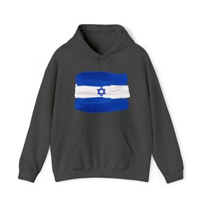 Israel Hoodie - Israeli Flag - I Support Israel - I Stand With Israel ...