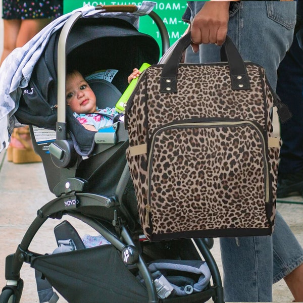 Leopard Diaper Bag - Etsy