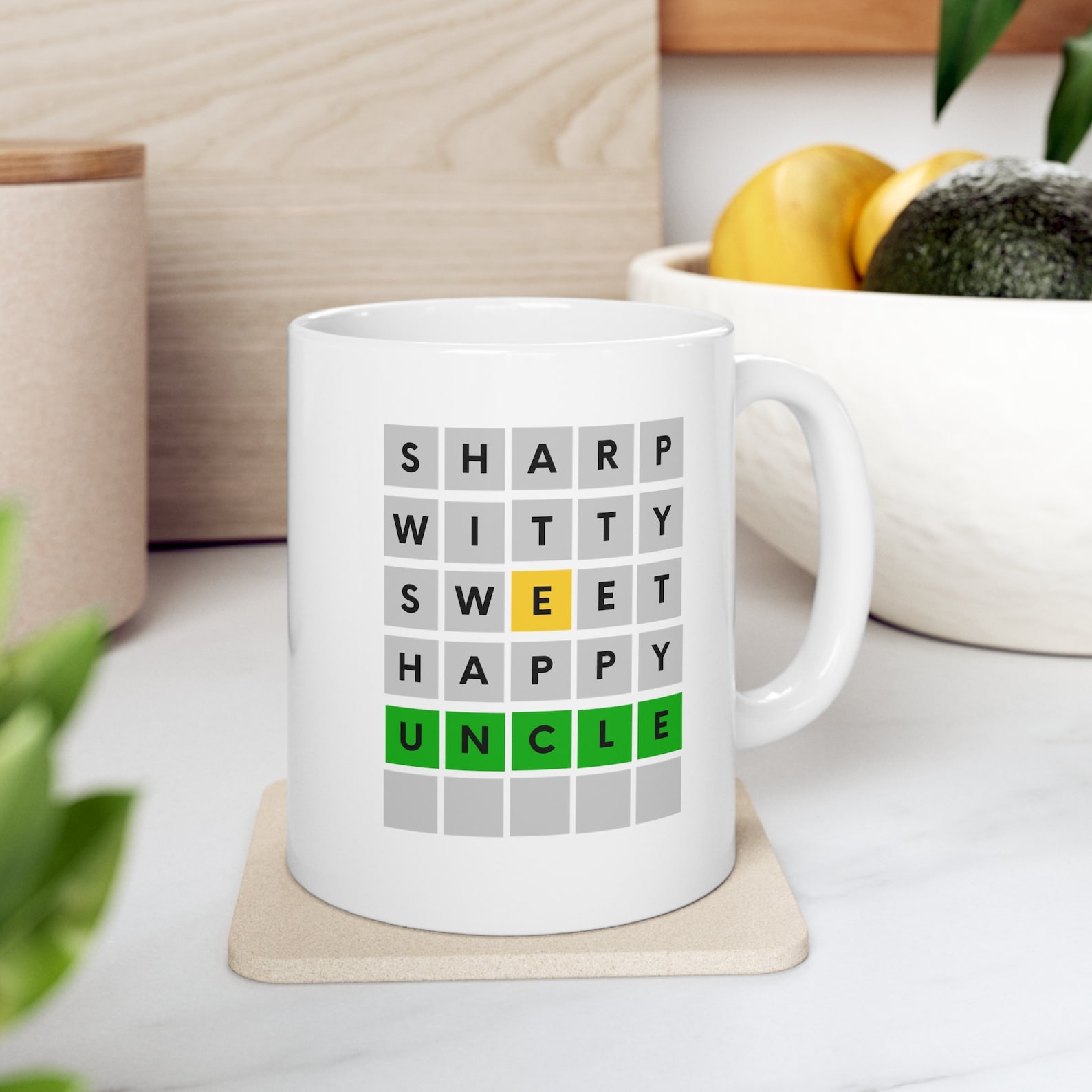 Personalized Wordle Mug Wordle Puzzle Meme Choose Words - Etsy