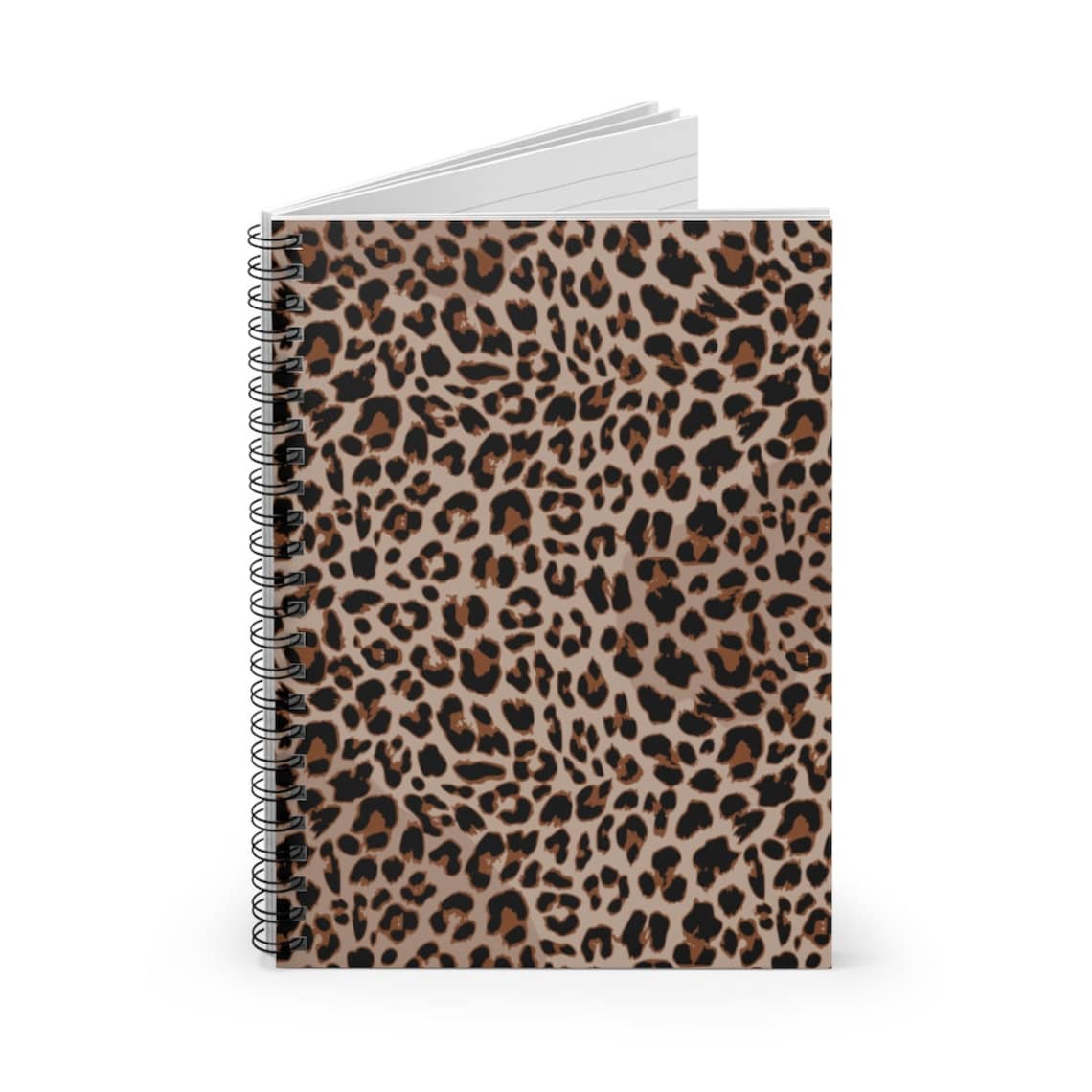 Leopard Print Animal Cheetah Spiral Notebook Ruled Line - Etsy