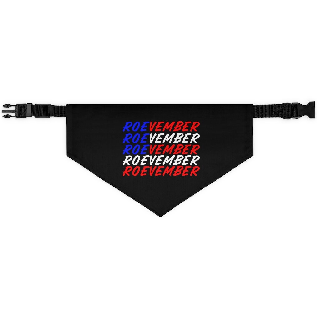 Roevember Dog Bandana Remember in Roevember Dog Scarf - Etsy