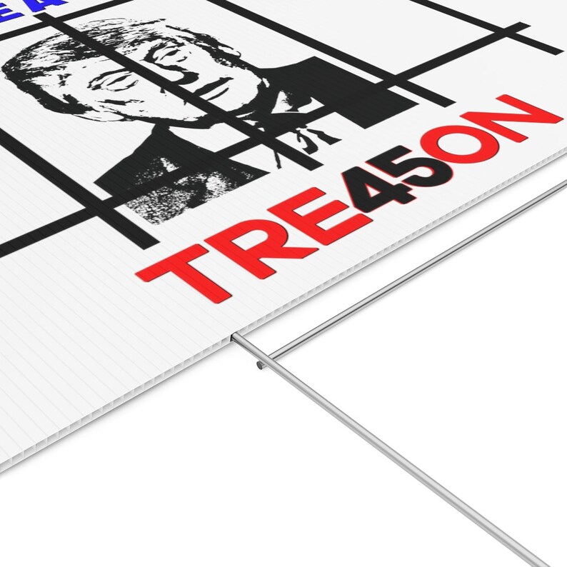 Make America SAFE Again Yard Sign Treason 45 Sign Tre45on - Etsy