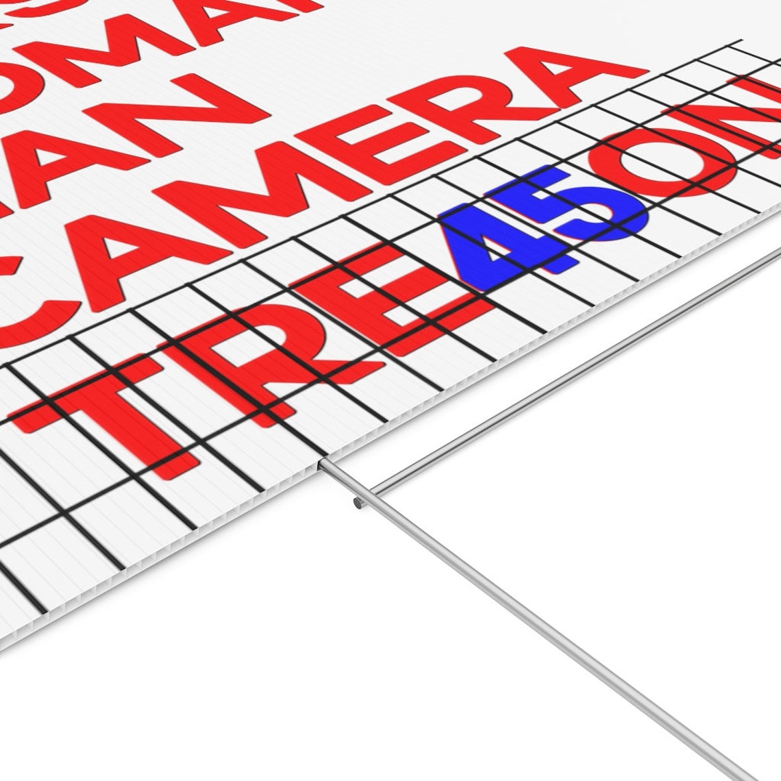 Treason 45 Sign Tre45on Sign Anti Trump Traitor Trump - Etsy