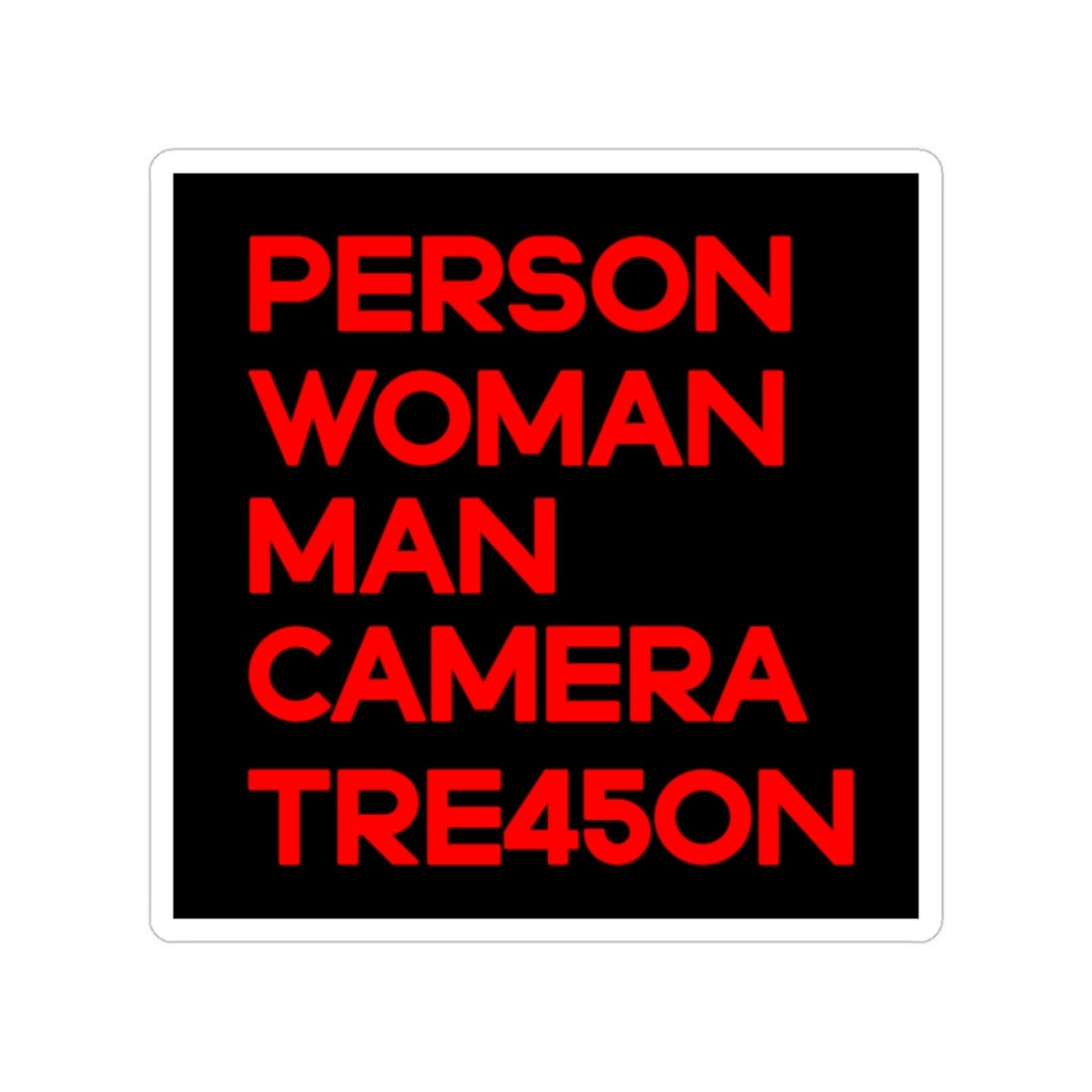 Treason 45 Outdoor Sticker - Tre45on Sticker - Trump 5 Words - Bumper ...
