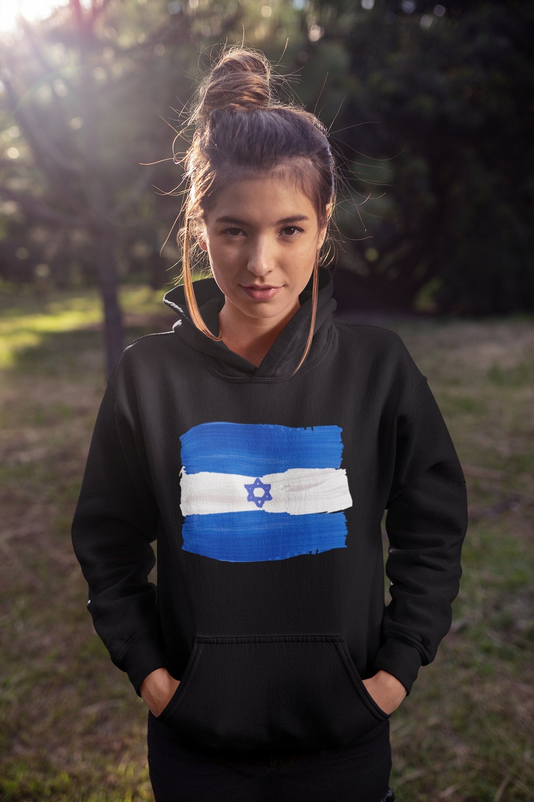 Israel Hoodie - Israeli Flag - I Support Israel - I Stand With Israel ...