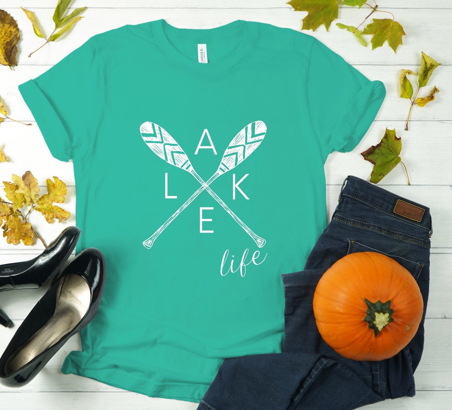 Lake Life Oars Lake Life Shirt Summer T-shirt Vacation - Etsy UK