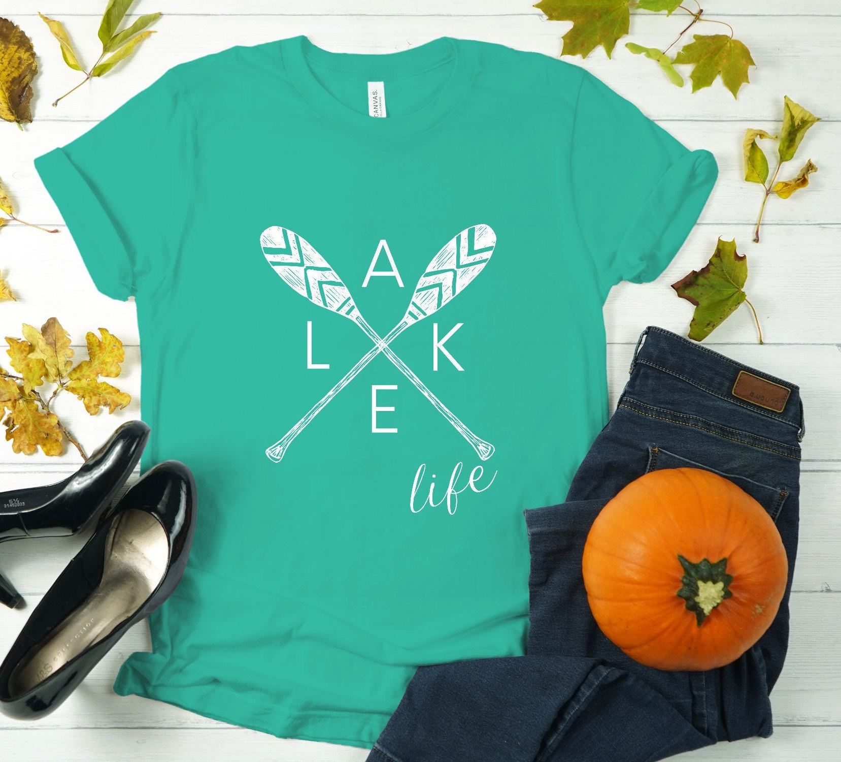Lake Life Oars Lake Life Shirt Summer T-shirt Vacation - Etsy UK