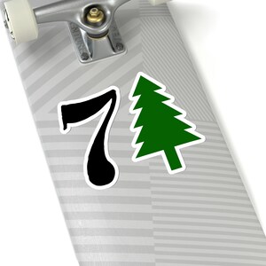 Seven Tree - Powerstroke - Diesel - 7.3 Sticker - Etsy