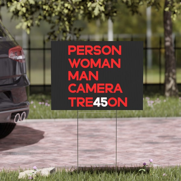 Tre45on Yard Sign - Etsy