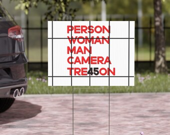 Tre45on Yard Sign - Etsy