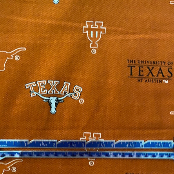Texas Longhorn Flannel Fabric - Etsy