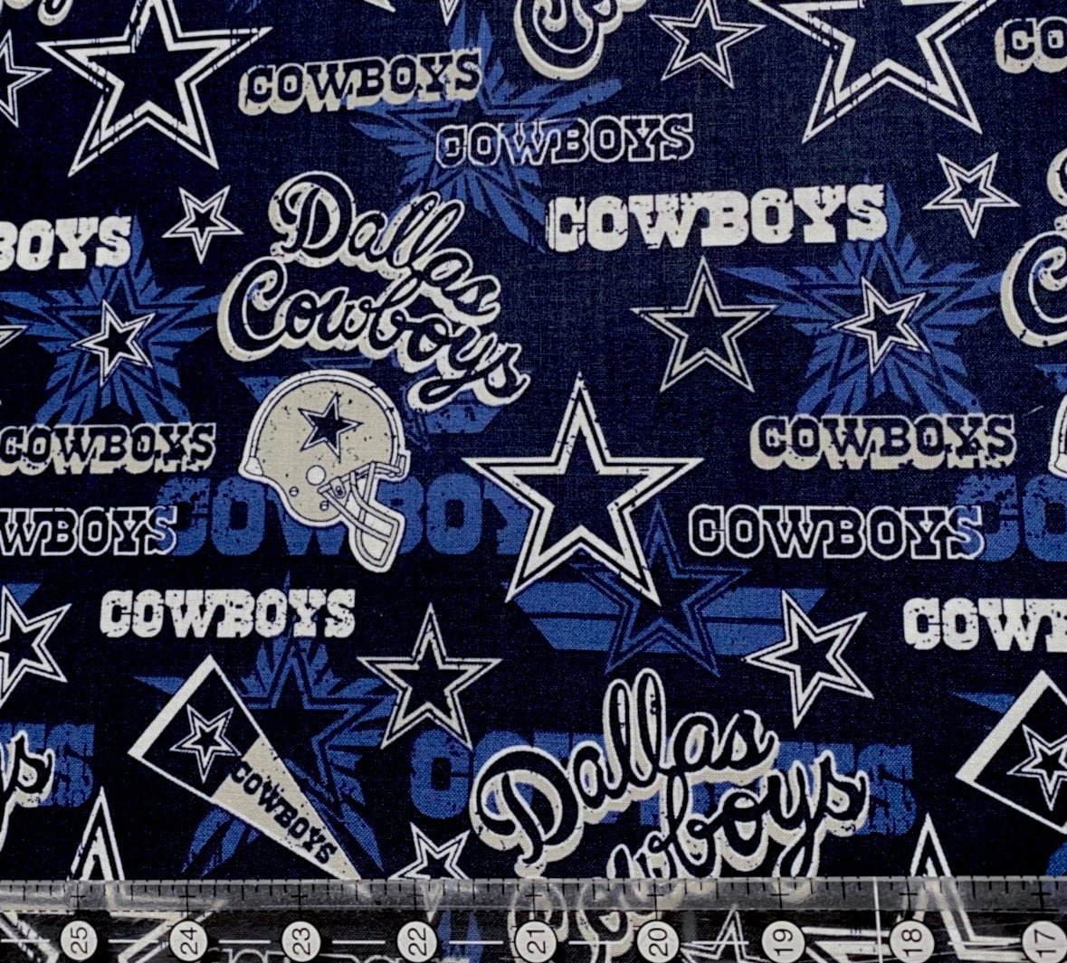 Dallas Cowboys Licensed Fabric - Etsy