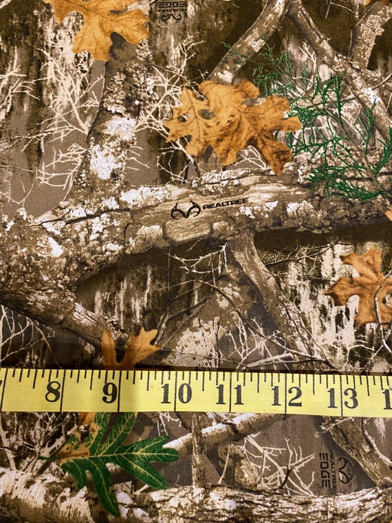 Real Tree Camouflage Fabric | Etsy