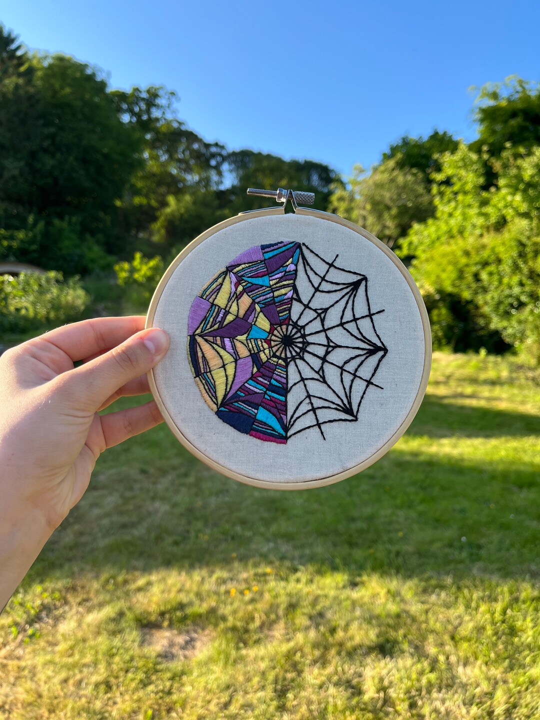 Netflix Wednesday Window Embroidery - Etsy