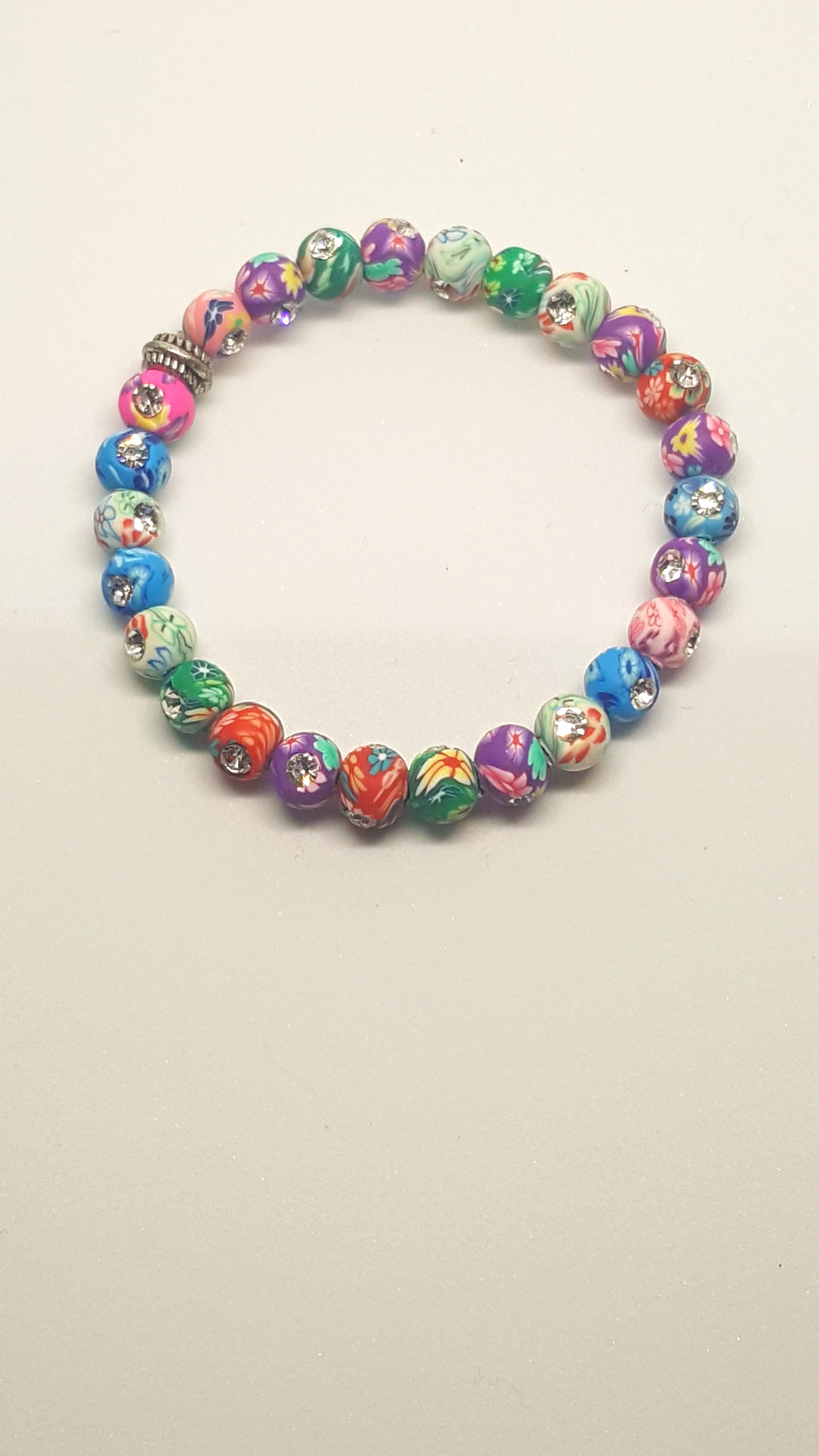 Hermosas pulseras coloridas hechas a mano - Etsy España