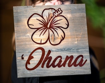 Ohana Wooden Sign - Etsy