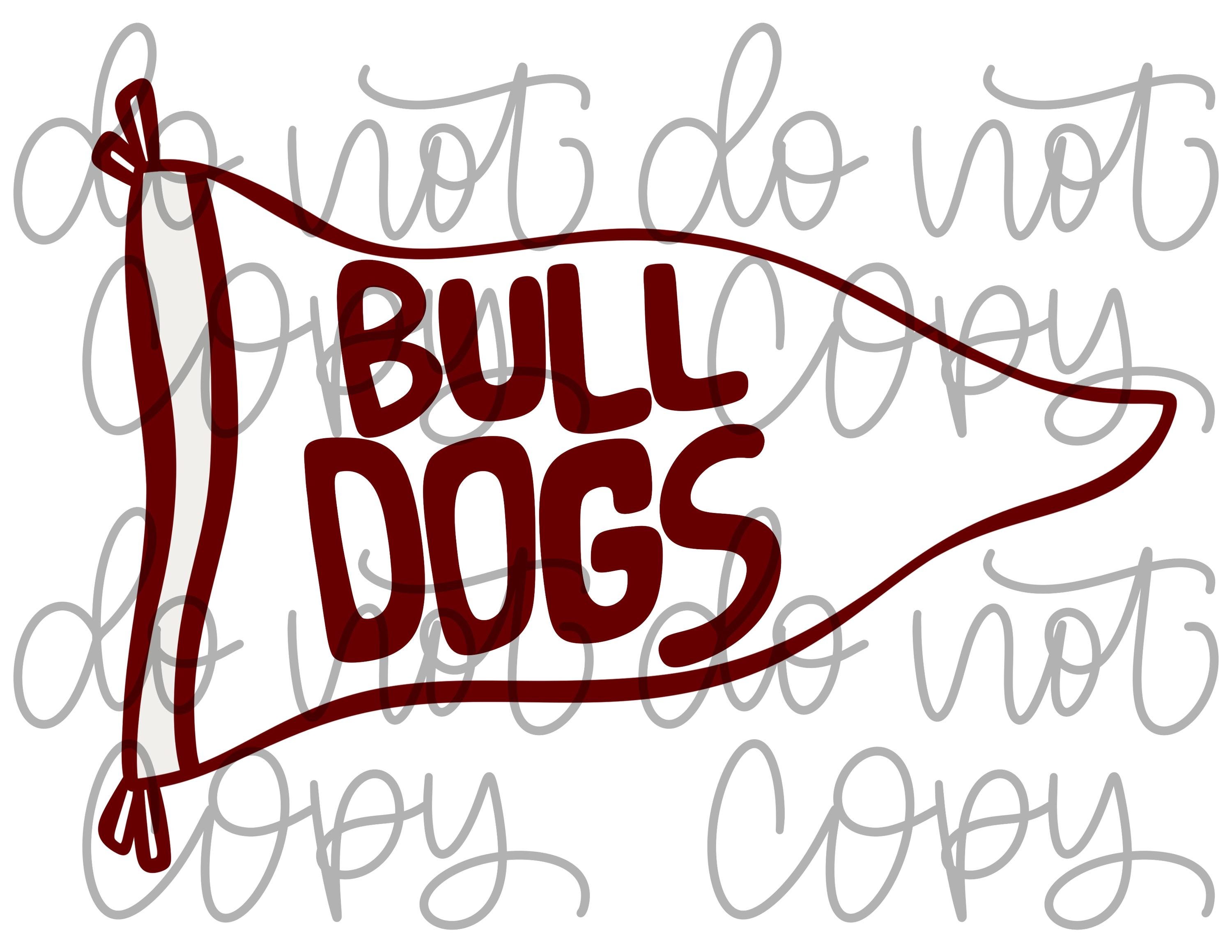 Bulldogs Digital Design - Bulldogs Football Design - Football Shirt ...