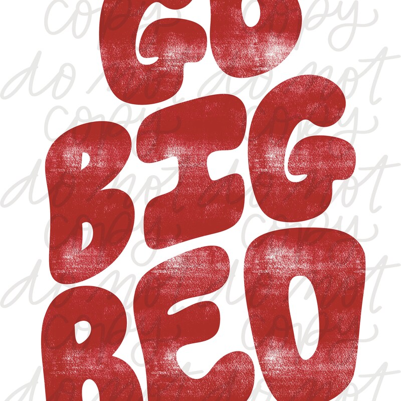 Go Big Blue - Etsy