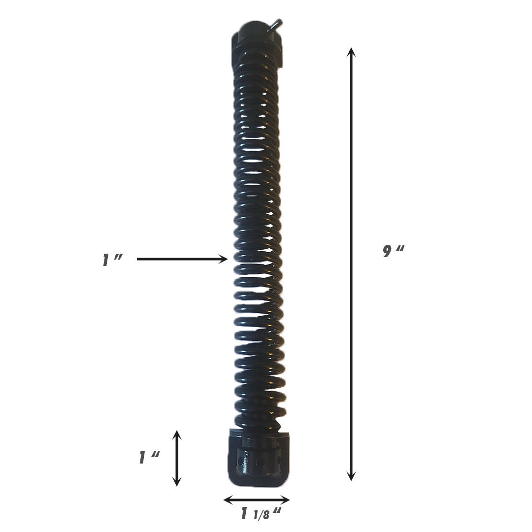 9" Inch Black Return Spring for Gates and Doors - Etsy