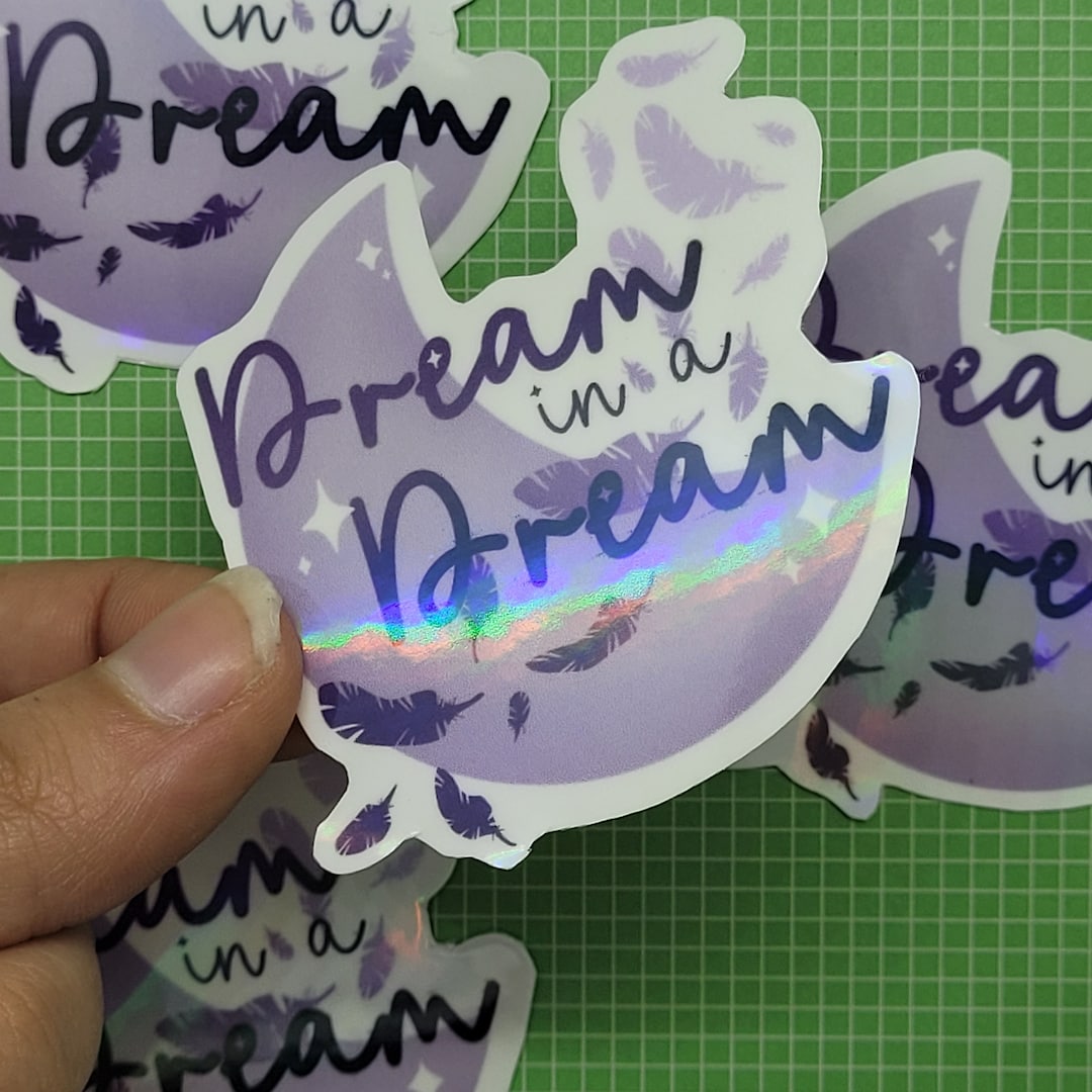 Holographic Inception Sticker - Ateez Inspired - for Deco, Laptop ...