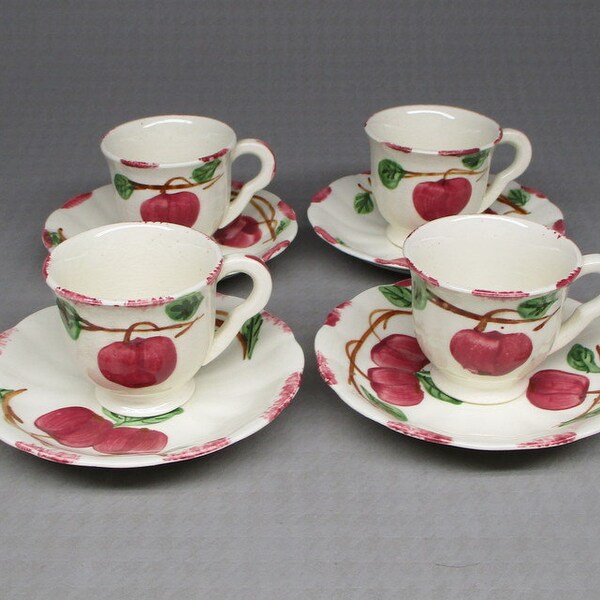 Blue Ridge Pottery Cups - Etsy