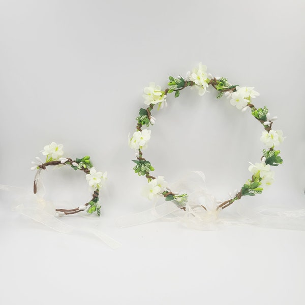 Flower Girl Crown - Etsy UK